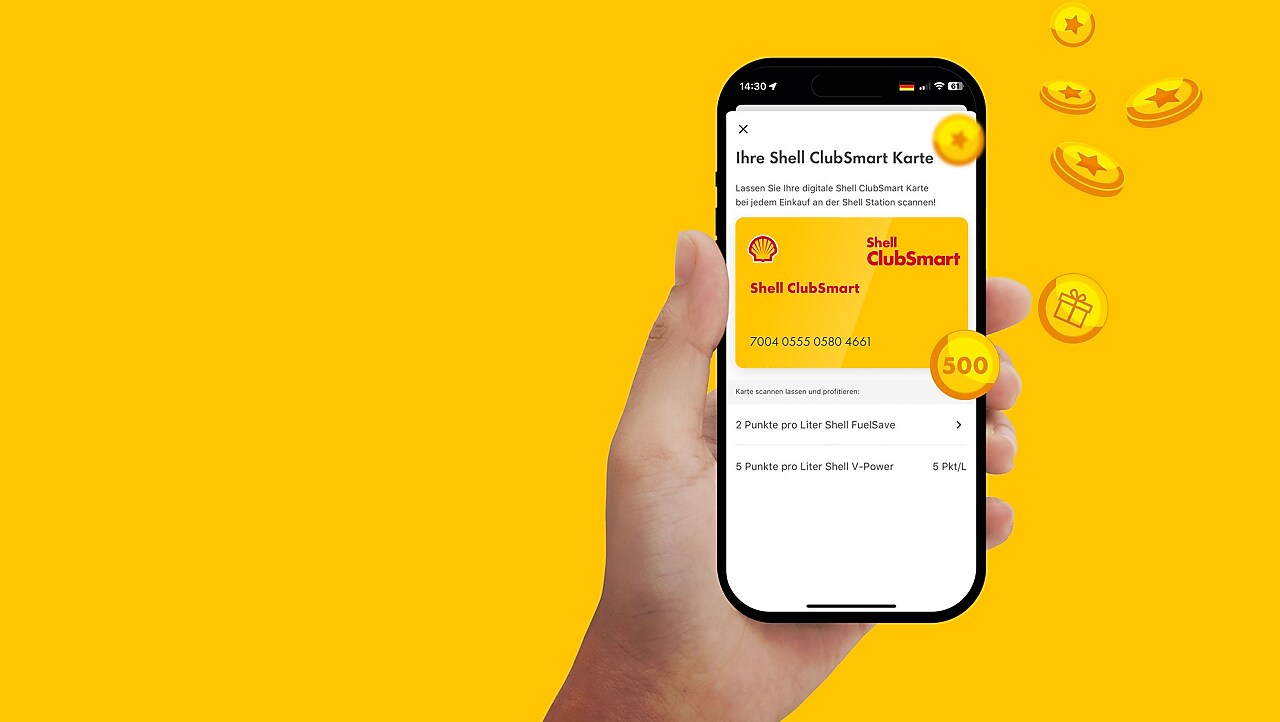 Punkte sammeln mit Shell ClubSmart | Shell