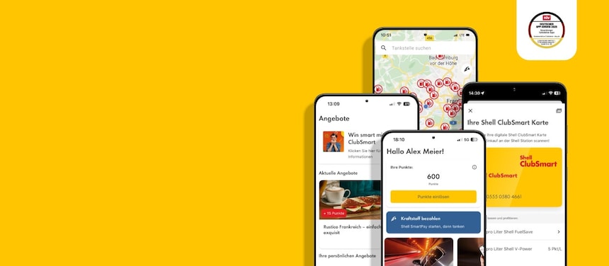 Shell App: Schneller Zugriff auf Shell Services | Shell